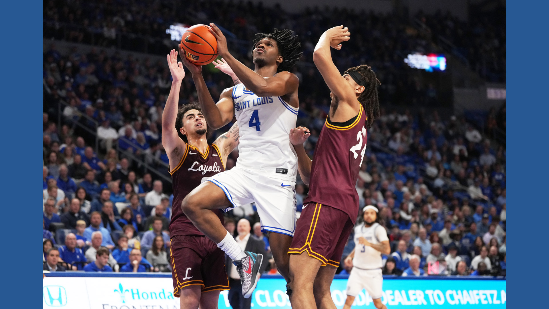 No. 25 Saint Louis beats Loyola Chicago 79-65 to earn top seed in A-10 ...