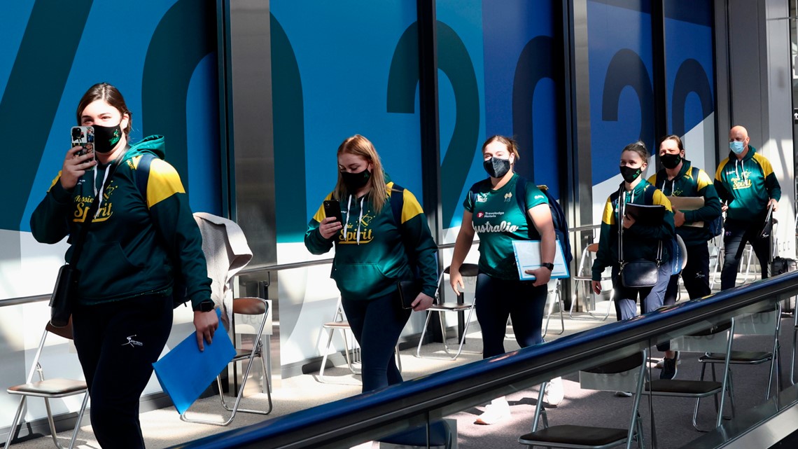 Australian team among the first to arrive for Tokyo Olympic camp | ksdk.com
