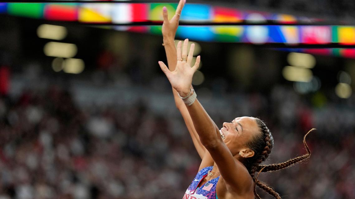 Olympian Anna Hall, Giants WR Darius Slayton announce engagement | ksdk.com