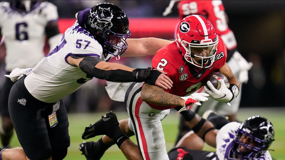 Georgia faces TCU in College Football Playoff championship game | ksdk.com