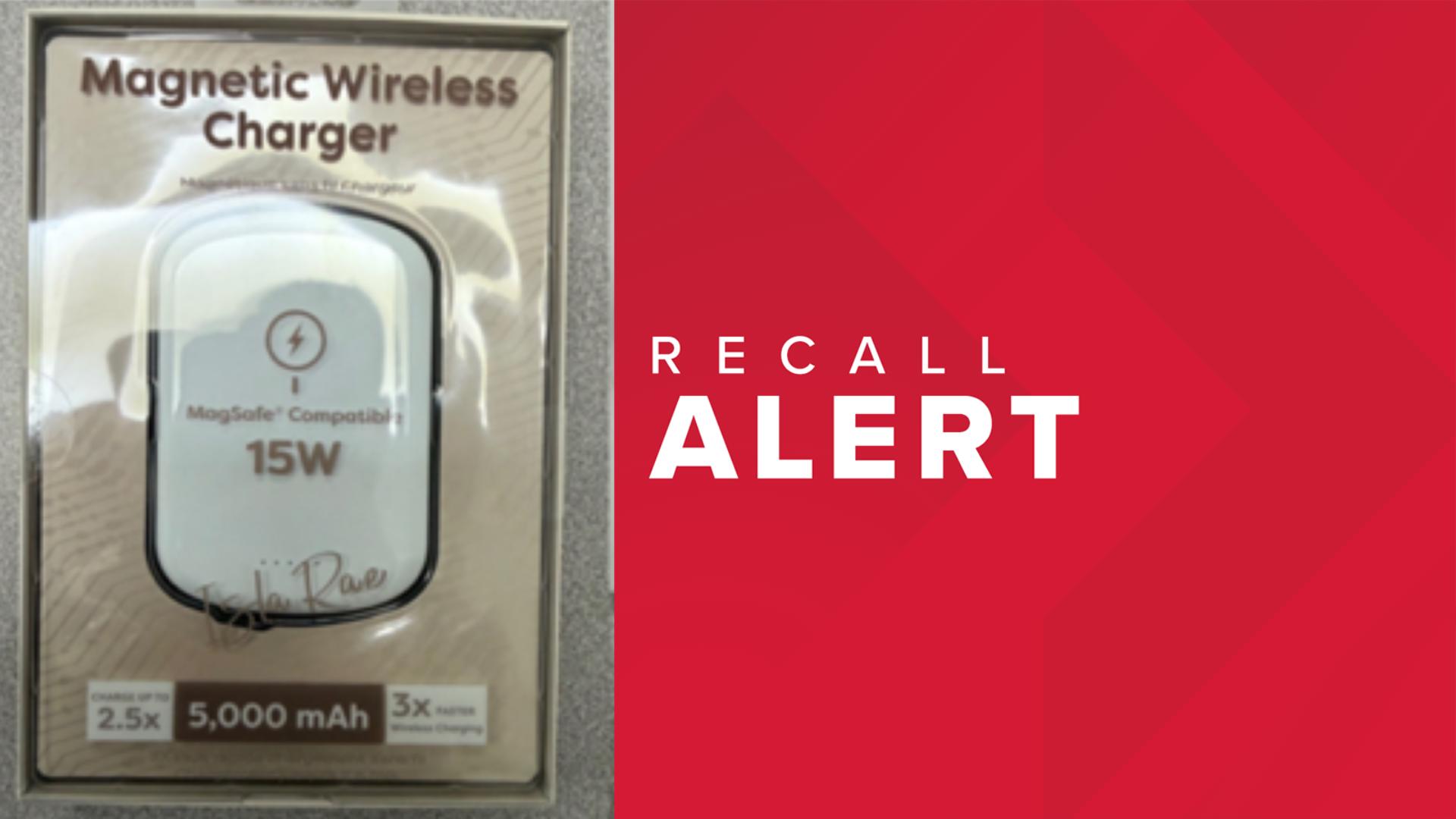 Isla Rae magnetic wireless chargers recalled, may 'explode while in use ...