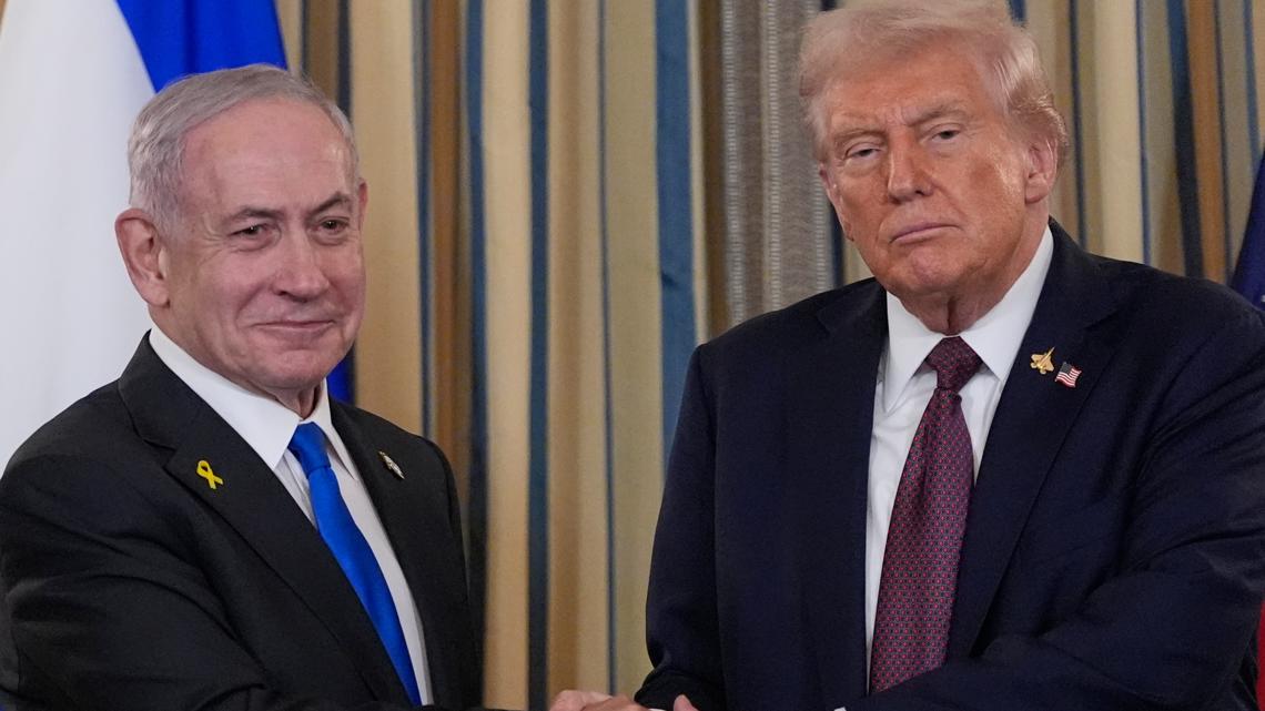 Trump to fly to Israel, meet hostages freed in Hamas deal | ksdk.com