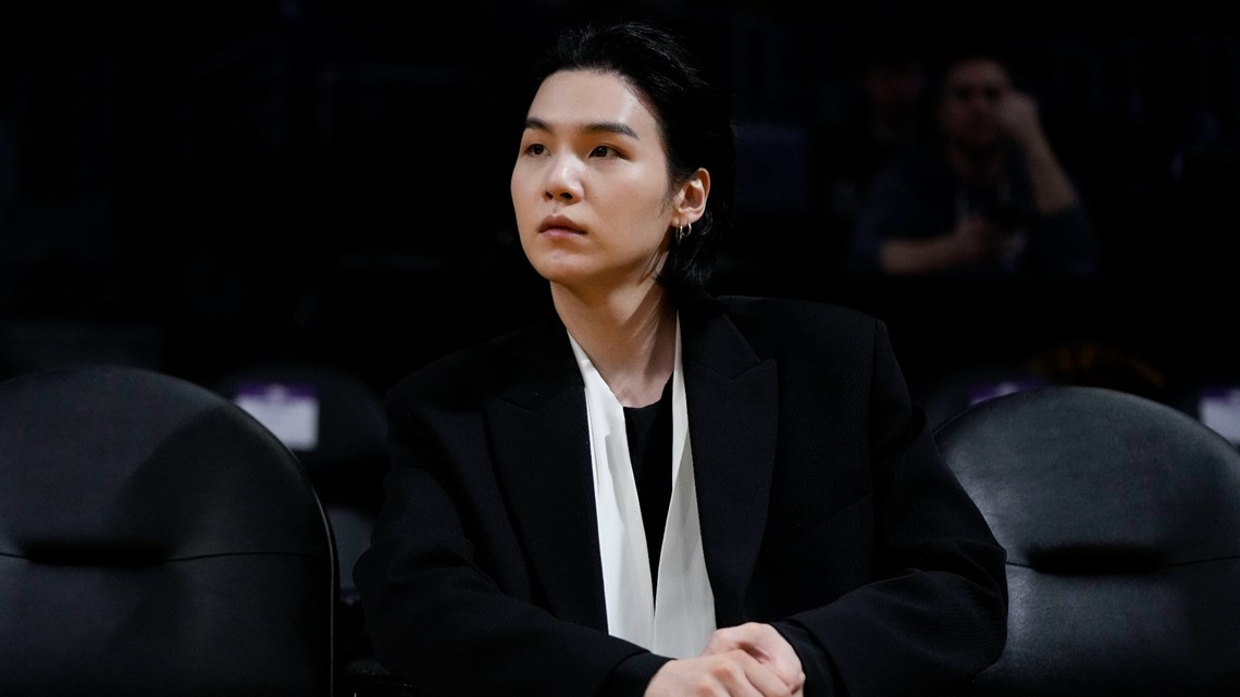 BTS' Suga begins military enlistment process | ksdk.com