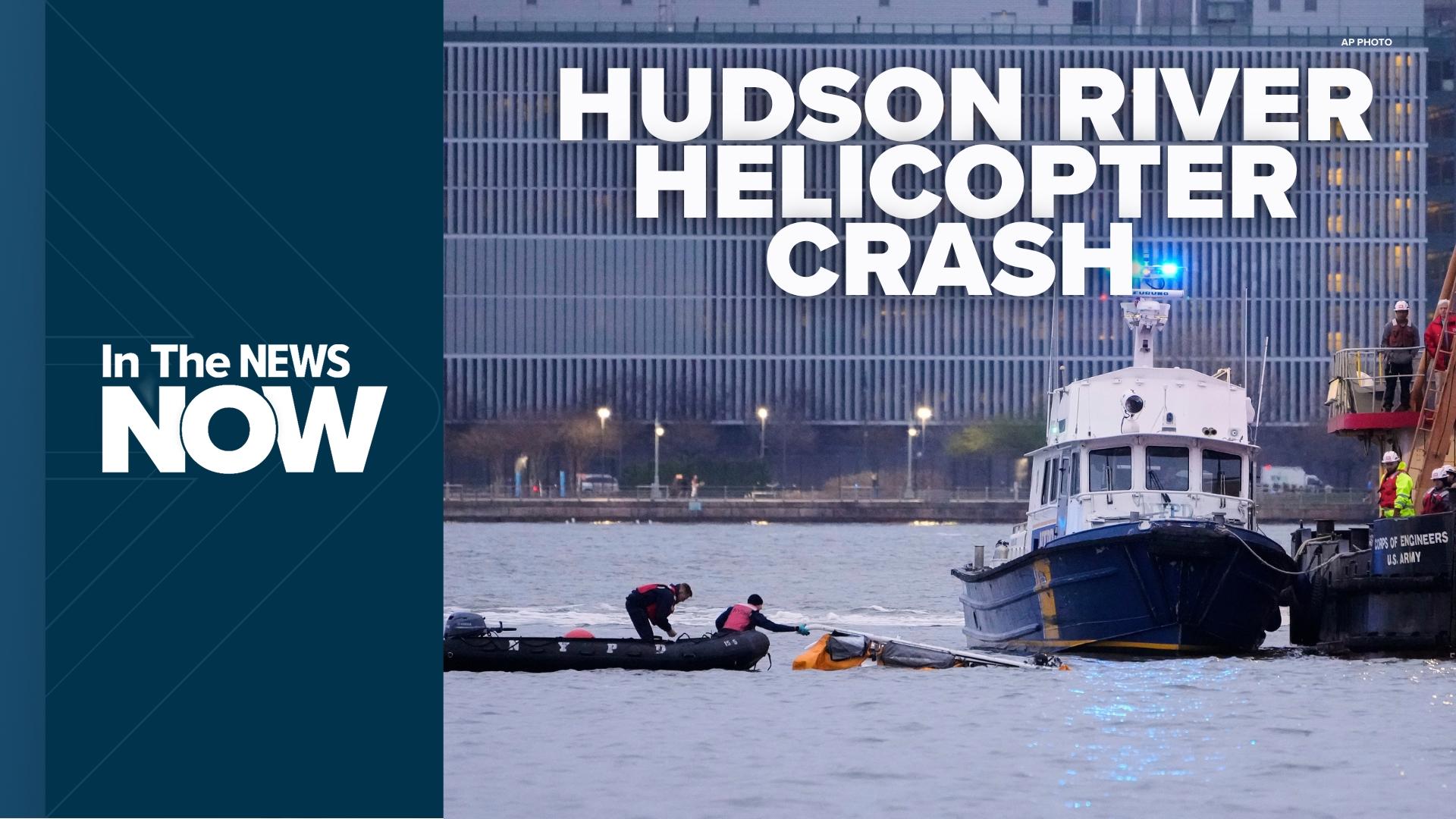 Helicopter crashes into Hudson River | In The News Now | ksdk.com