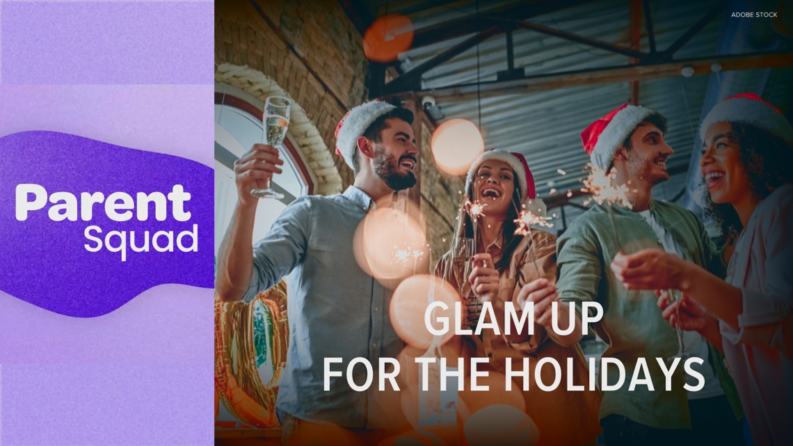 Parent Squad | Glam up for the holidays, gift wrapping hacks | ksdk.com