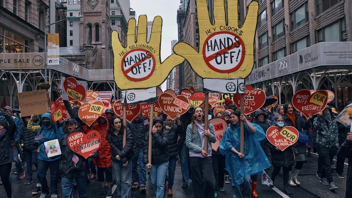 'Hands Off!' protests: Demonstrations against Trump and Musk planned ...