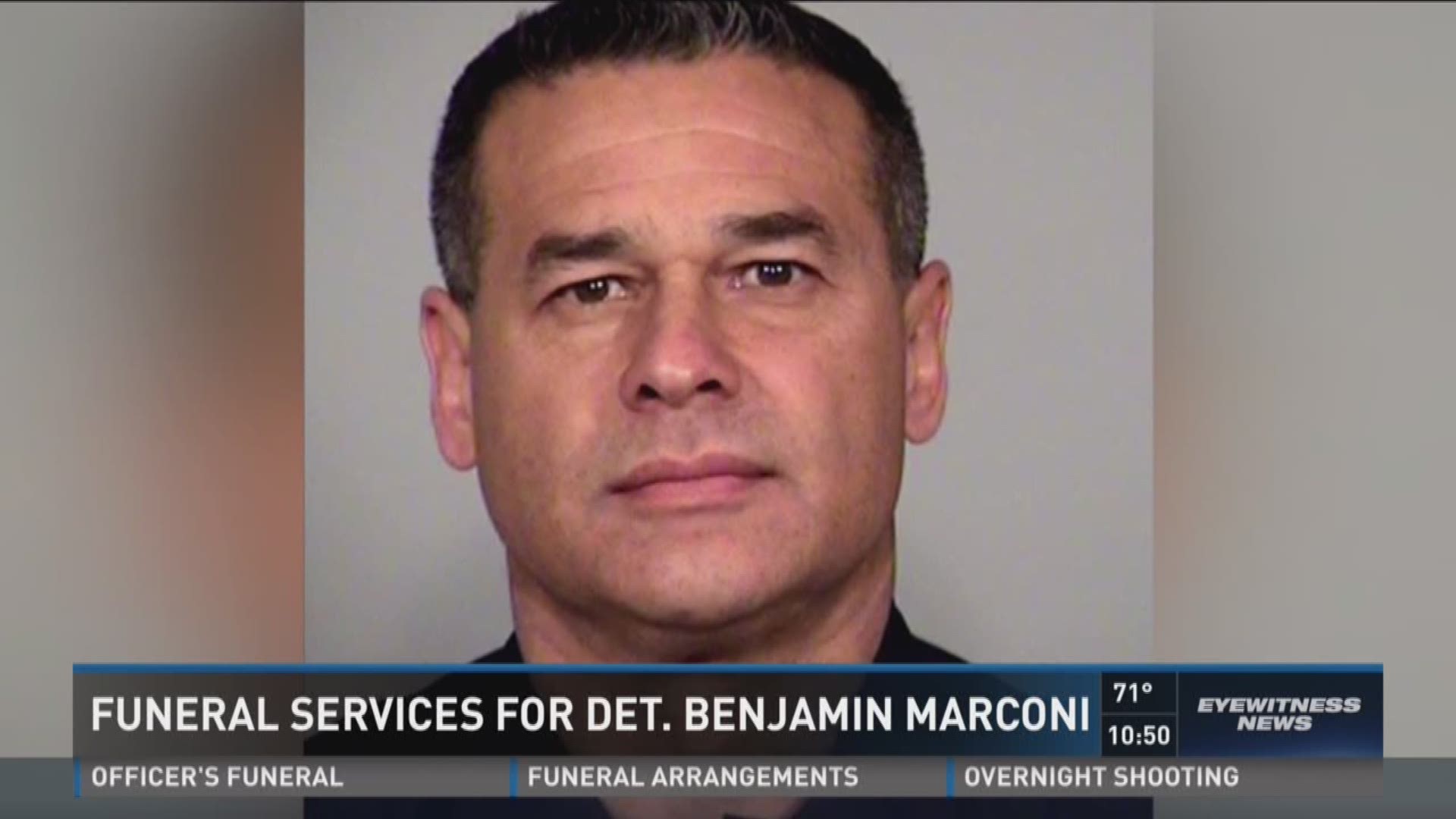 Remembering Det. Marconi: Loved ones, fellow officers speak at funeral ...