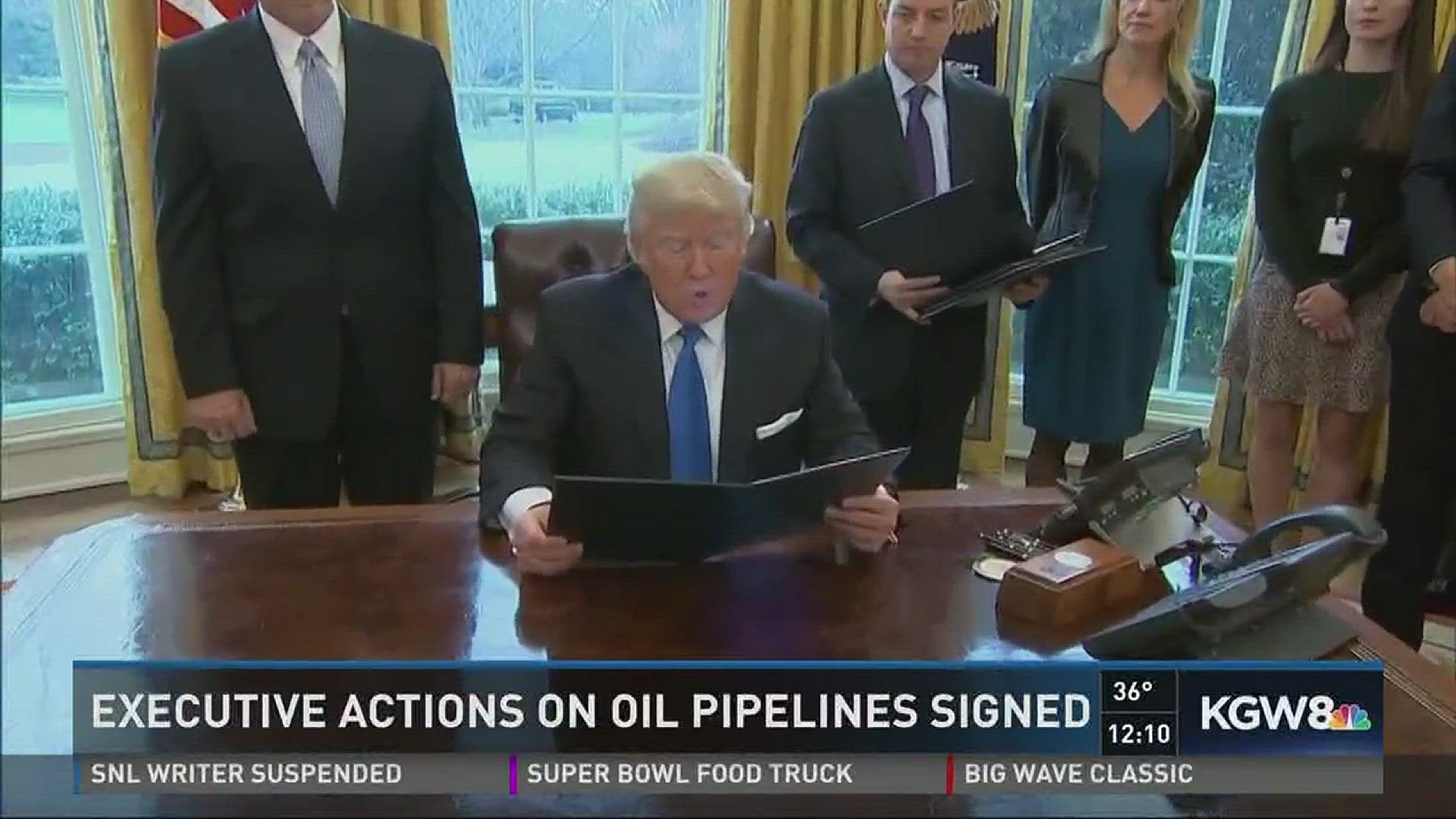 Trump signs orders advancing Keystone, Dakota Access pipelines | ksdk.com
