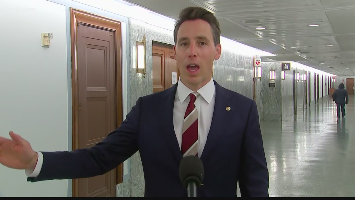 Senator Hawley goes after democrats | ksdk.com