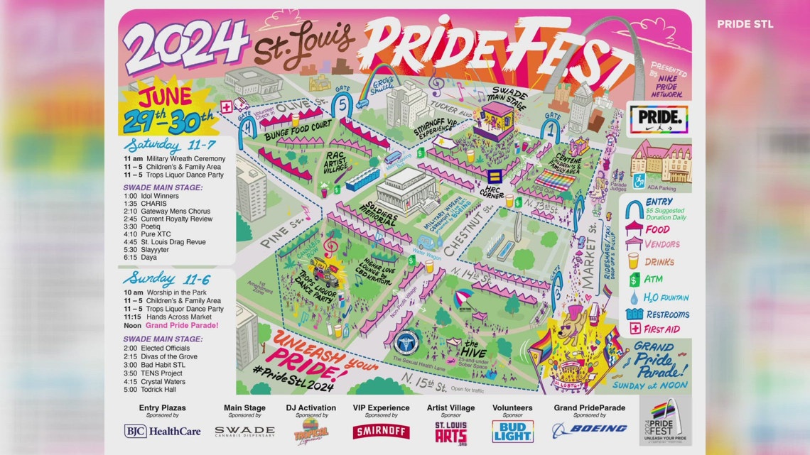 St. Louis PrideFest kicks off Saturday | ksdk.com