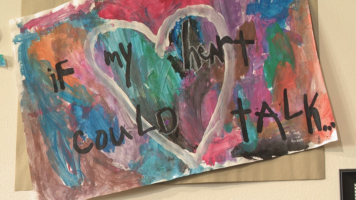 Children's art at Crisis Nursery shows effects of violence | ksdk.com