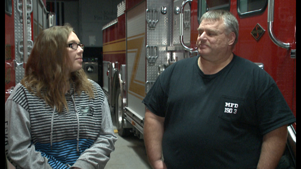 When her home went up in flames, the firefighter that came to her ...