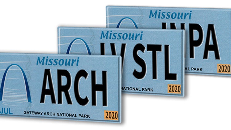 Arch license plate design for Missouri drivers | ksdk.com