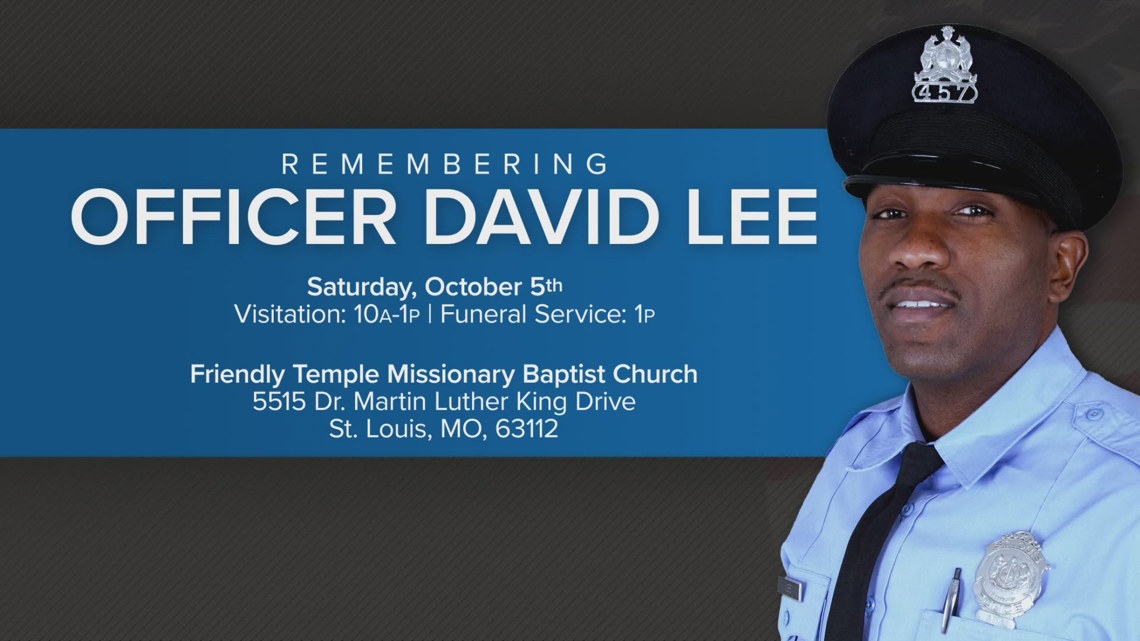 St. Louisans gather to honor fallen Officer David Lee | ksdk.com