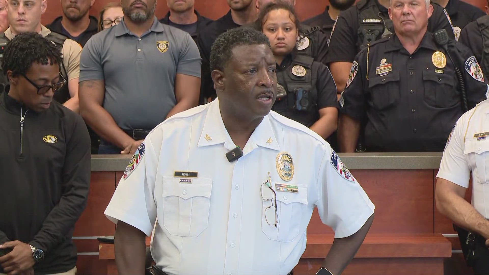 Ferguson police officer is "fighting for his life" after he was ...