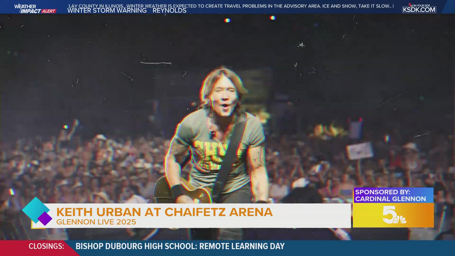Enter to win tickets to Glennon LIVE Keith Urban at Chaifetz Arena ...