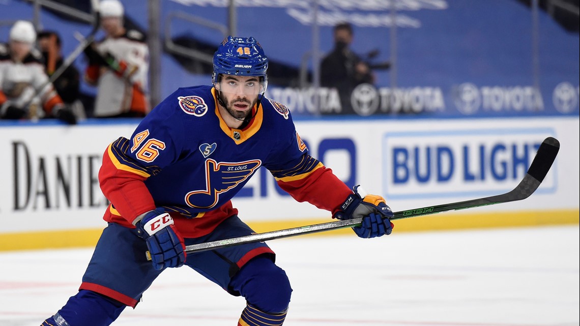 Blues defenseman Jake Walman out after positive COVID test | ksdk.com