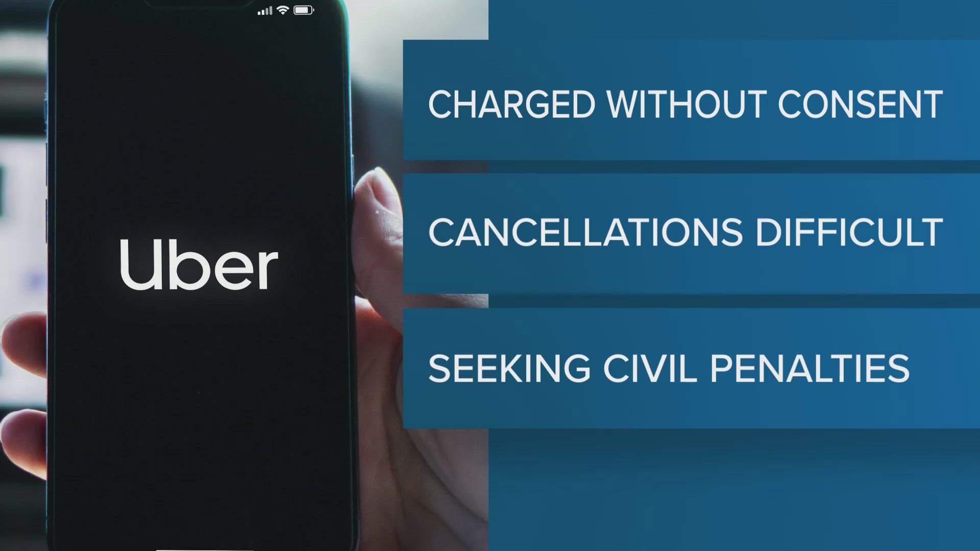 Feds and 21 states sue Uber for deceptive billing | ksdk.com