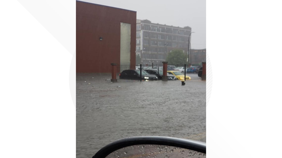 KIPP St. Louis High School sees flooding from storms | ksdk.com