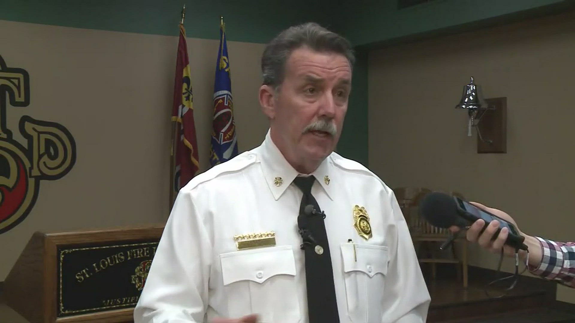 St. Louis Fire Chief Dennis Jenkerson press conference on boiler ...