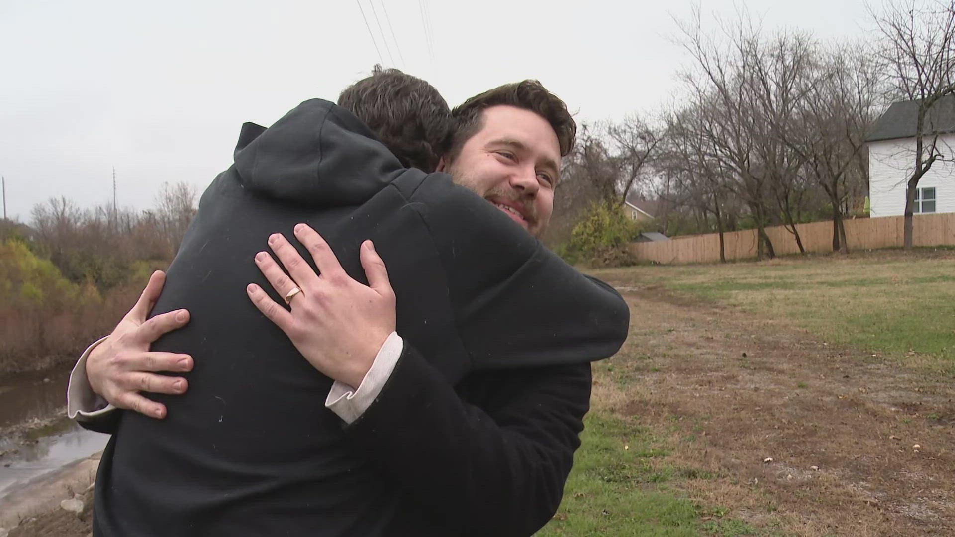 Surprise reunion: Man swept away by River Des Peres floodwaters meets ...