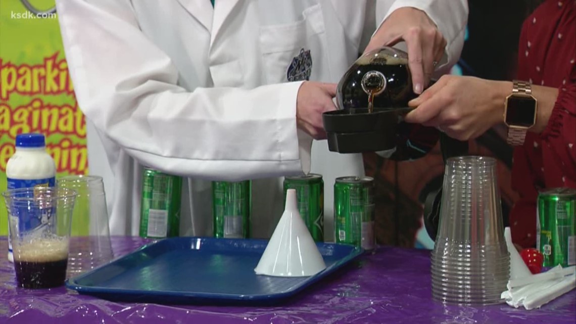 Experiments you can drink by Mad Science | ksdk.com