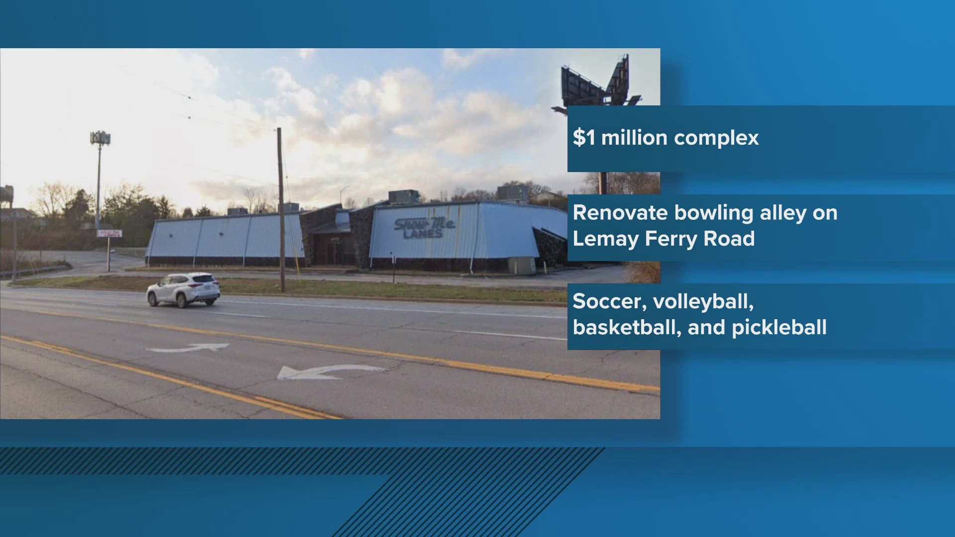 A former St. Louis bowling alley will be turning into something new ...