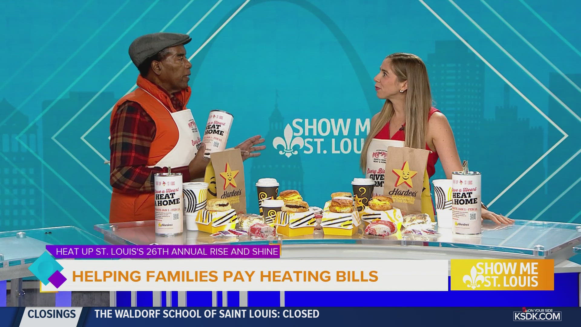 Heat Up St. Louis teams with Hardee's to aid families amid rising ...