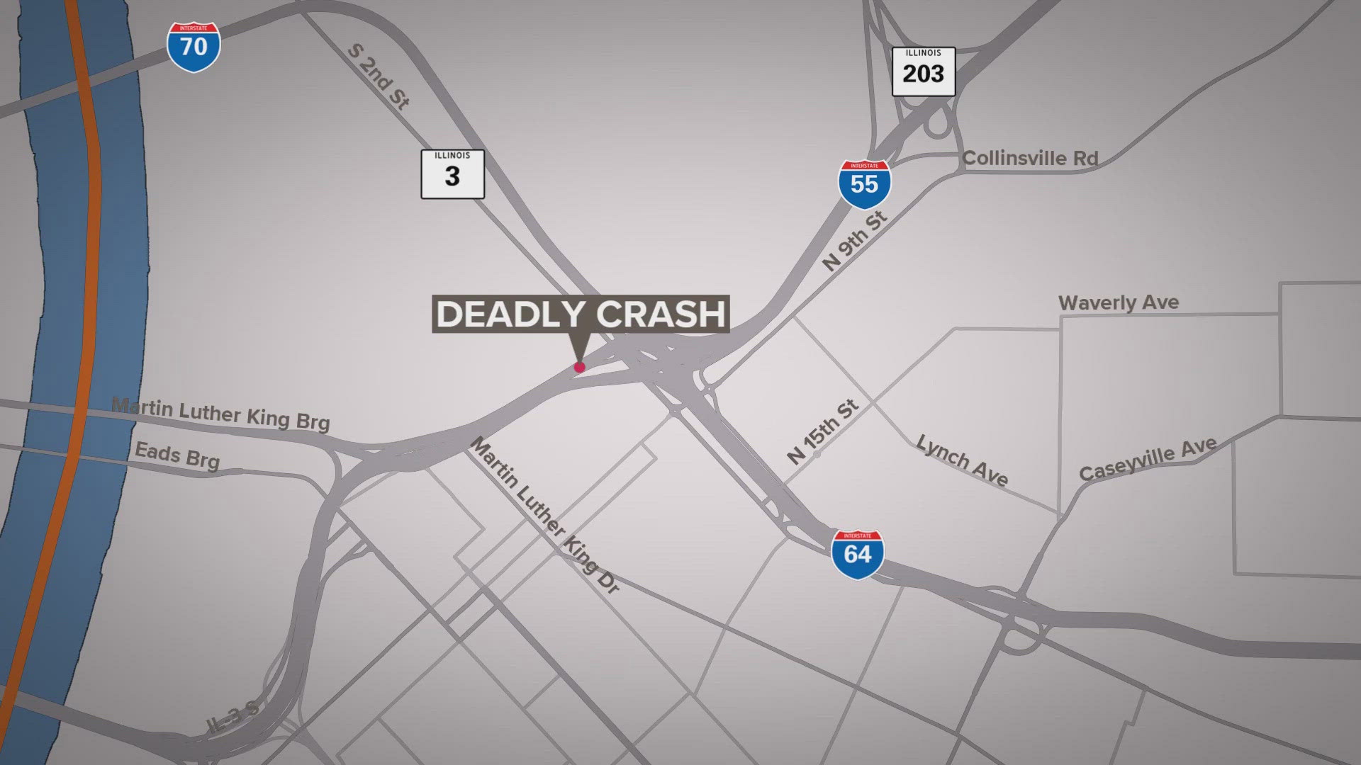 1 dead after car overturned, 'engulfed in flames' on Metro East ...