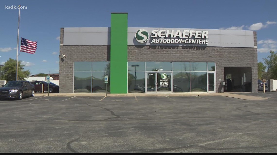 Schaefer Autobody Centers gives back to local heroes | ksdk.com