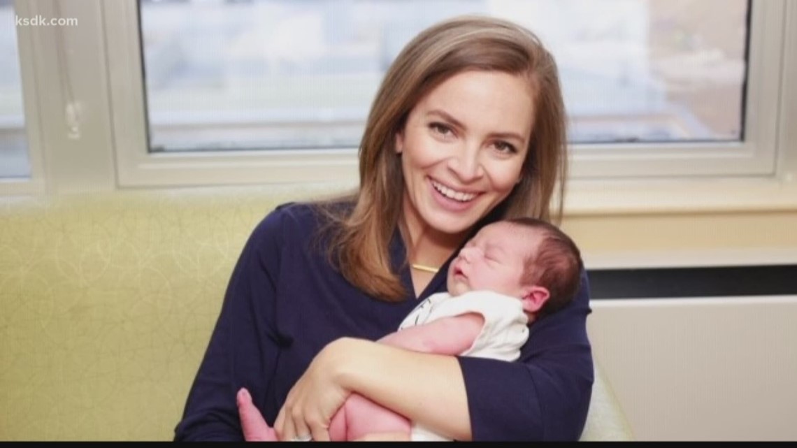 Anchor Allie Corey introduces baby boy Kingston on #TISL | ksdk.com