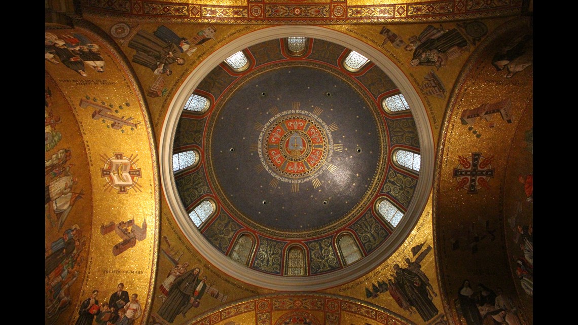 Mosaics at the Cathedral Basilica of St. Louis | ksdk.com