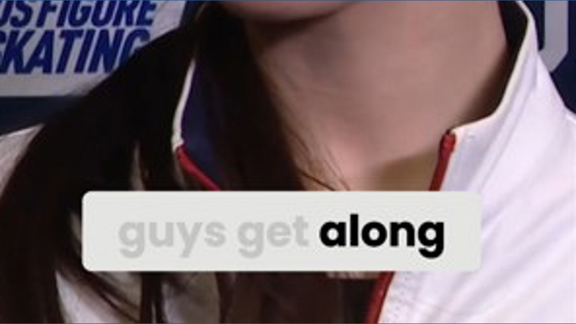 Isabeau Levito on the closeness of the 3 U.S. Olympic figure skating ...