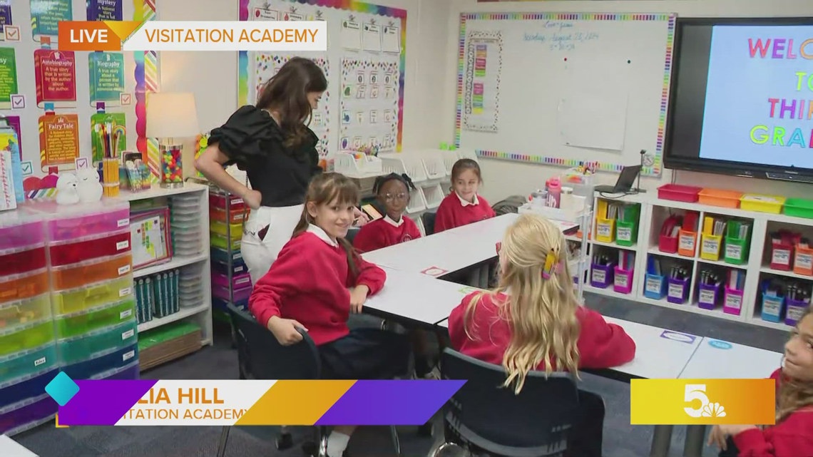 Class is back in session at Visitation Academy | Mary Thaier stops by ...