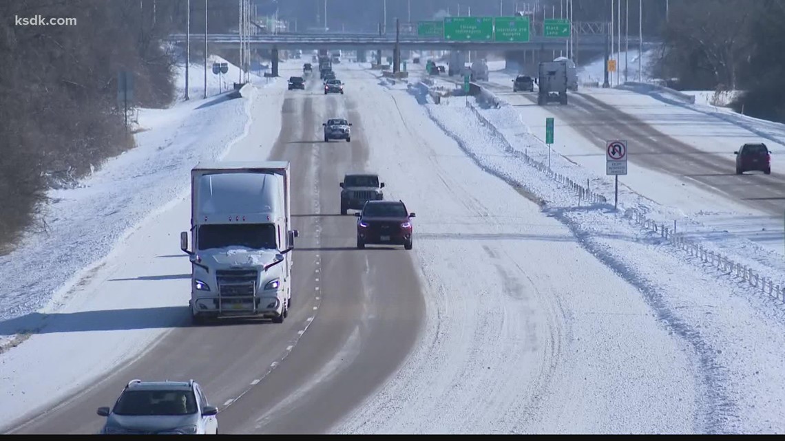 MoDOT says avoid unnecessary travel with more snow on the way | ksdk.com