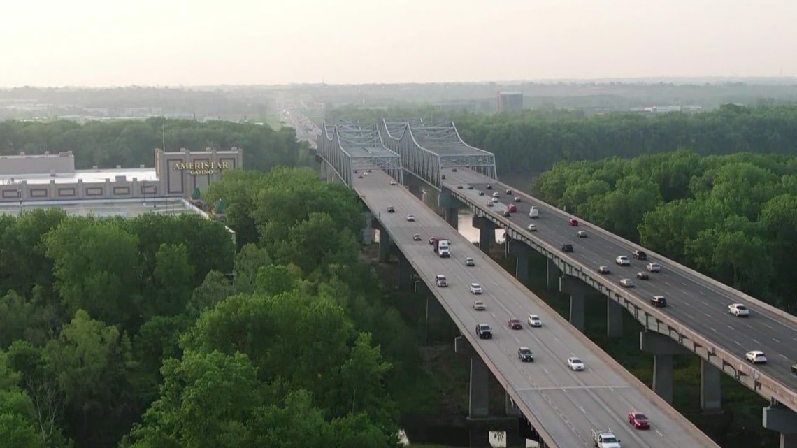Blanchette Bridge project to cause nightly lane closures | ksdk.com