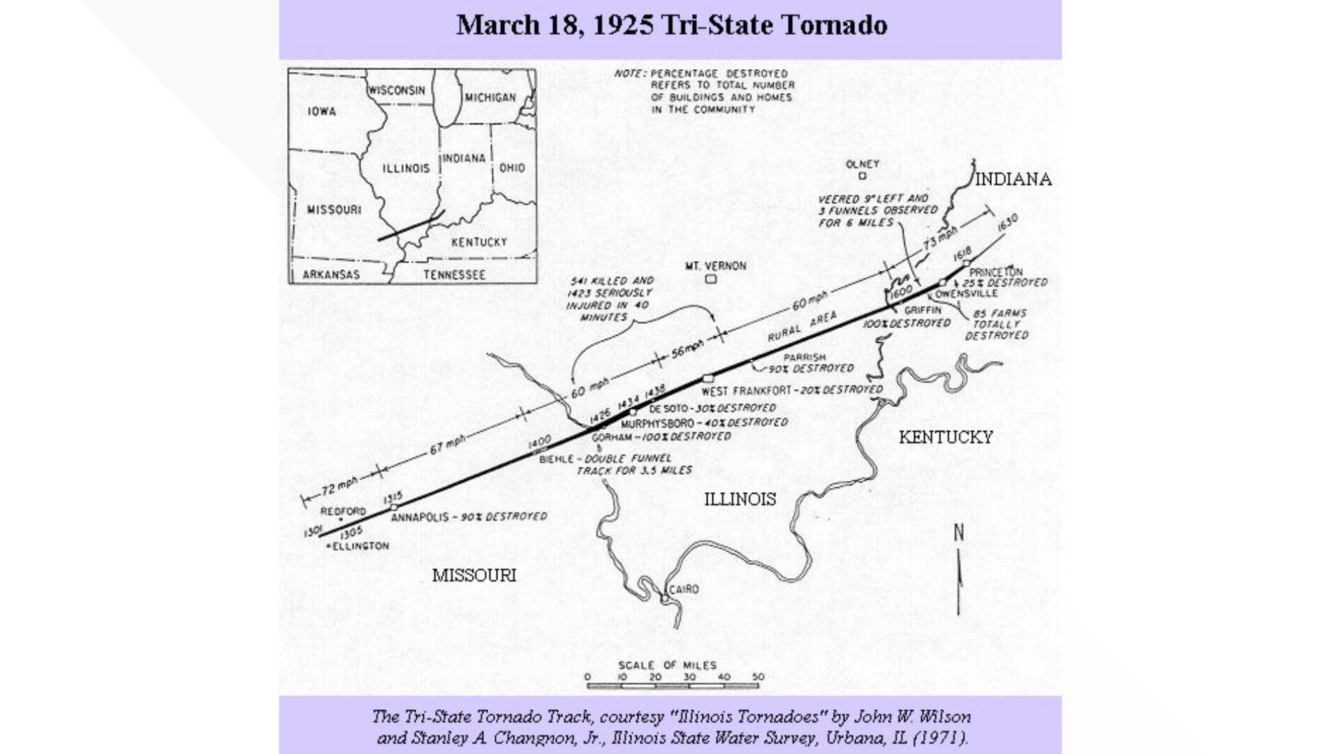 1925 Tri-State Tornado: The deadliest twister in U.S. history | ksdk.com