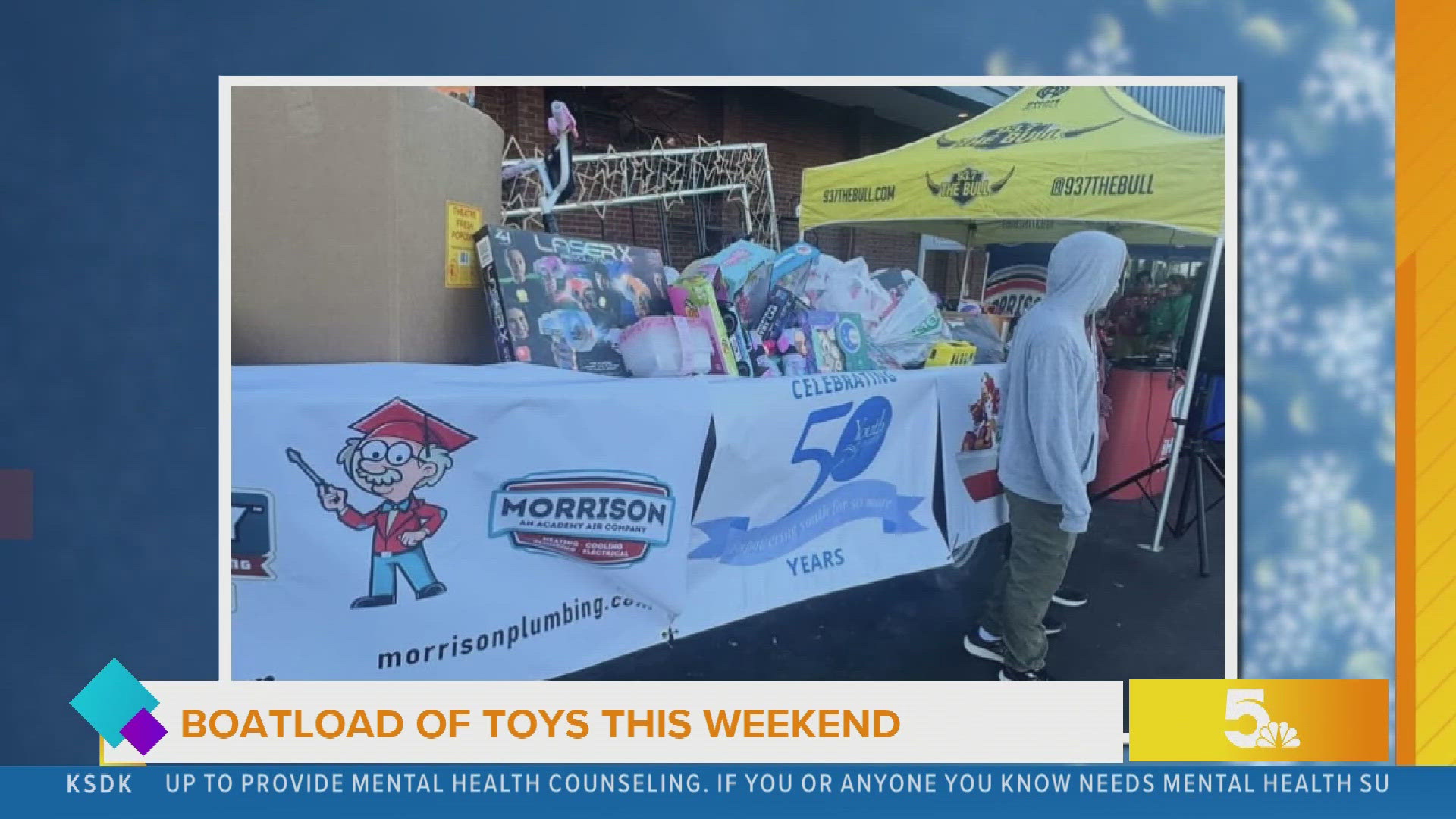 Dusty previews Santa Jam and Boatload of Toys on Show Me St. Louis ...