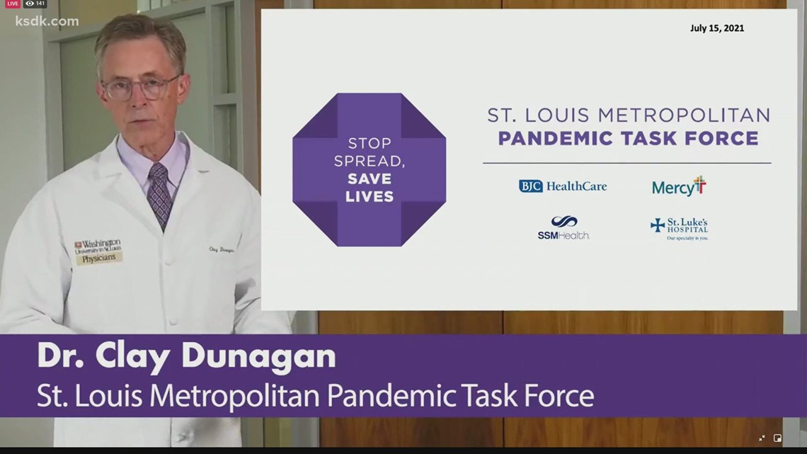 St. Louis COVID task force urges everyone to wear a mask | ksdk.com