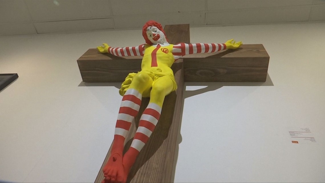 'McJesus' sculpture sparks outrage among Israel's Christians | ksdk.com
