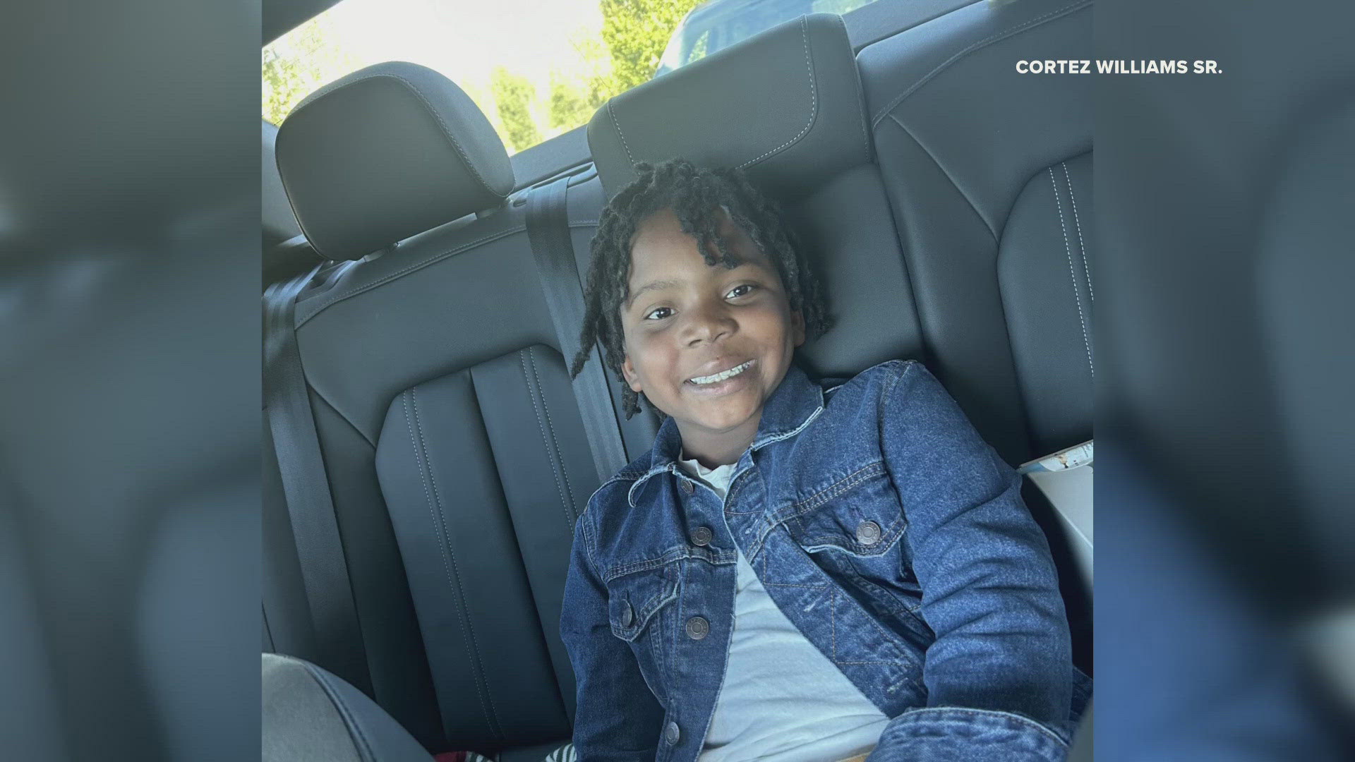 After a swing set collapsed on him, CJ seemed fine and asked for food ...