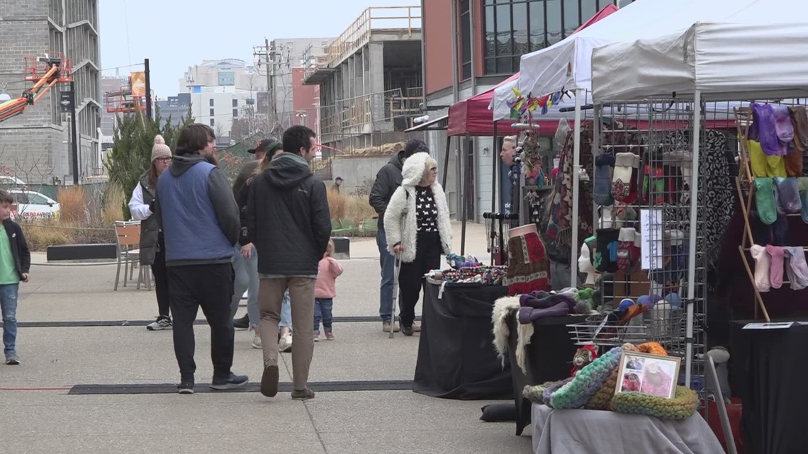 Winter Market At City Foundry Sees Christmas Rush On Final Day