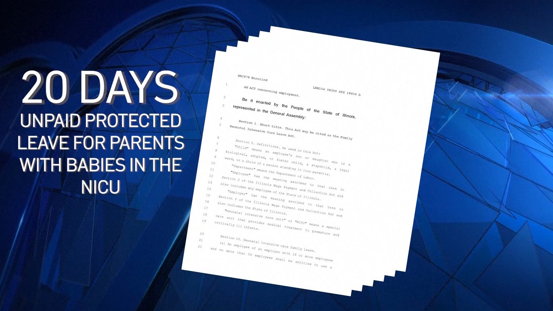 Illinois bill: Companies must pay parents with kids in NICU | ksdk.com