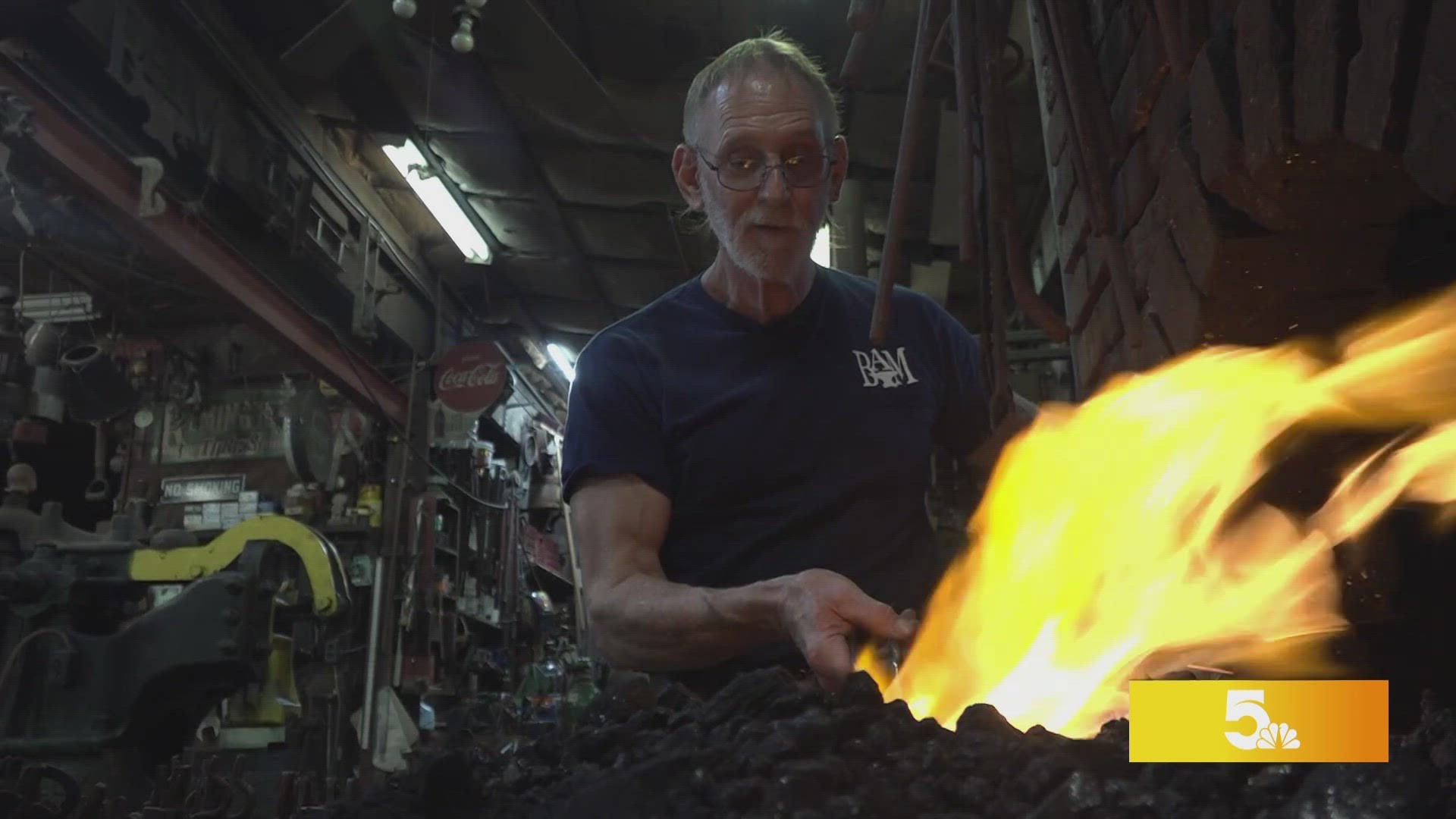 The art of Blacksmithing with Pat McCarty | ksdk.com
