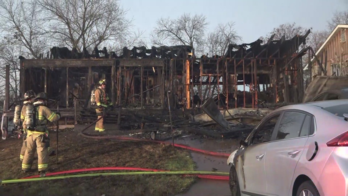 House destroyed by fire in Barnhart, Missouri | ksdk.com