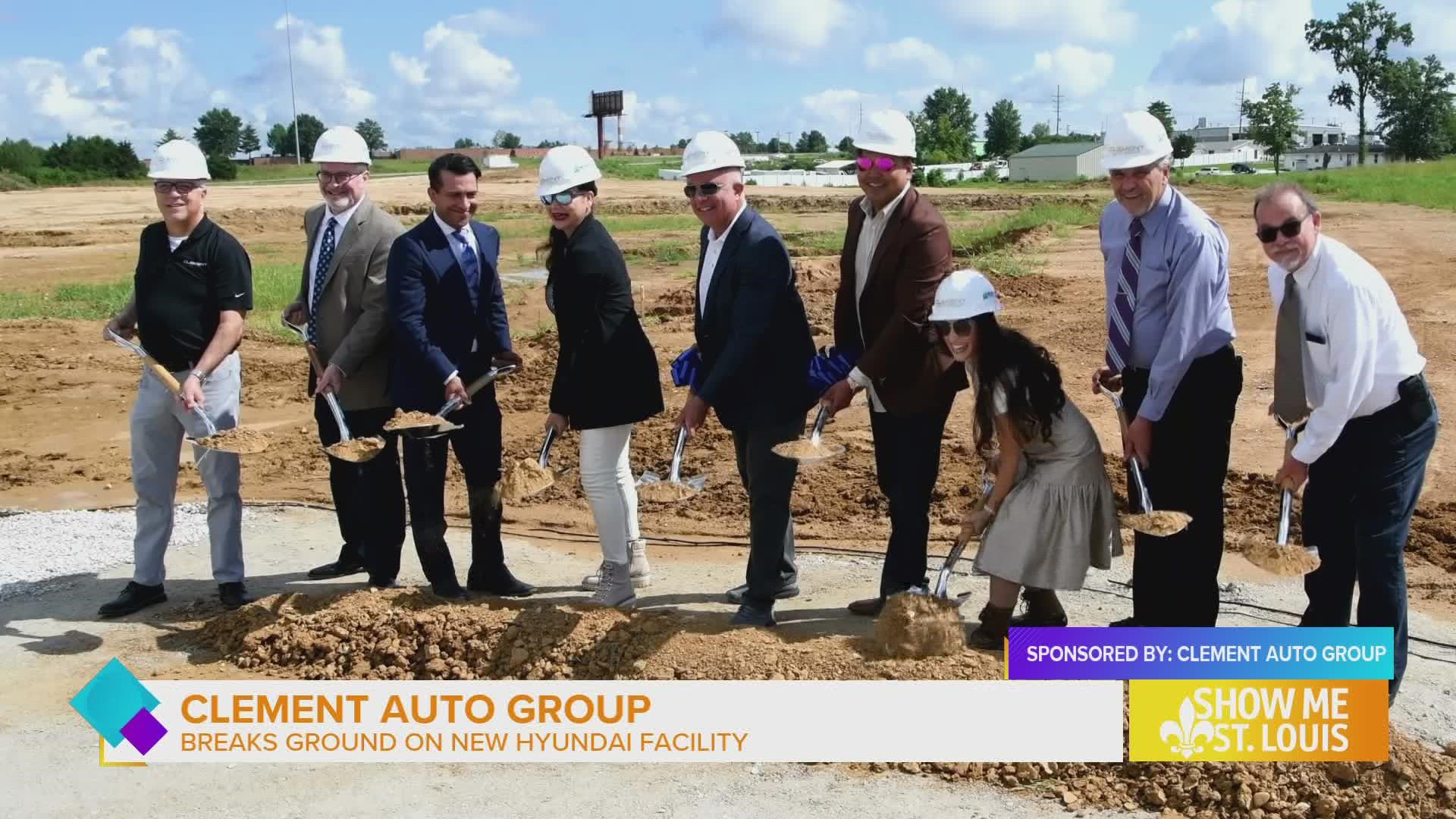 Clement Auto Group breaks ground on new Hyundai Facility | ksdk.com
