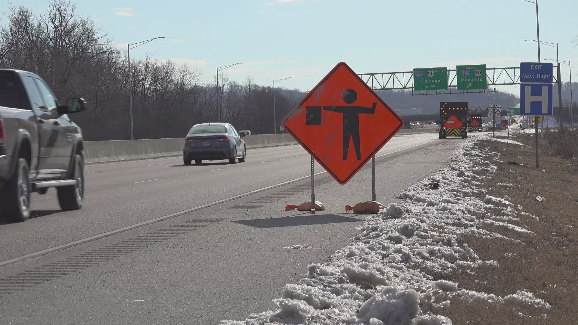 Section of I-255 in St. Clair County closed for 6 months | ksdk.com