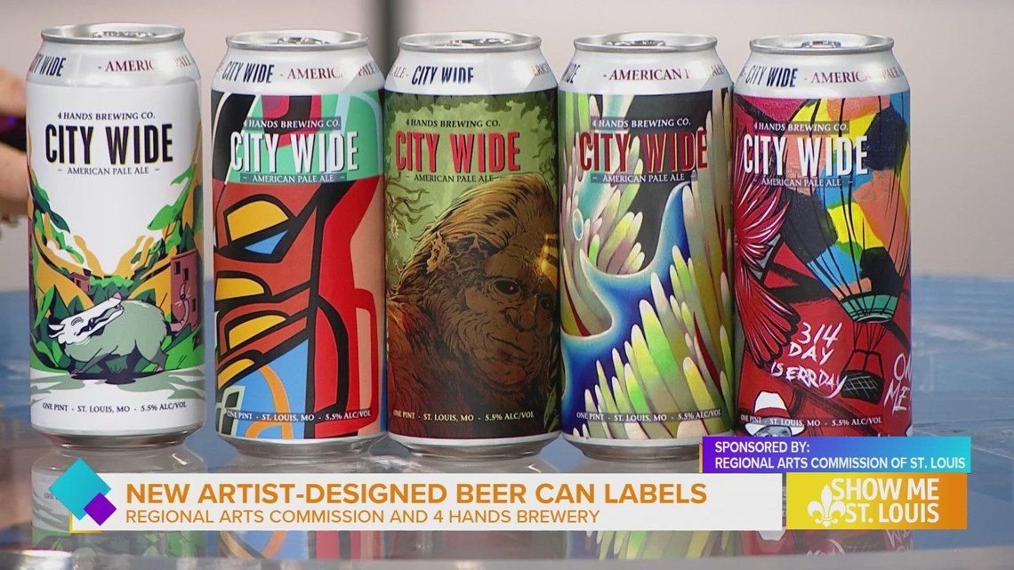 St. Louis artists design limited-edition City Wide beer cans | ksdk.com