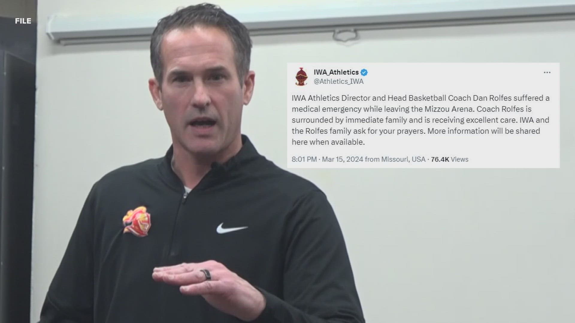 Incarnate Word coach suffers medical emergency after class 6 semifinals ...