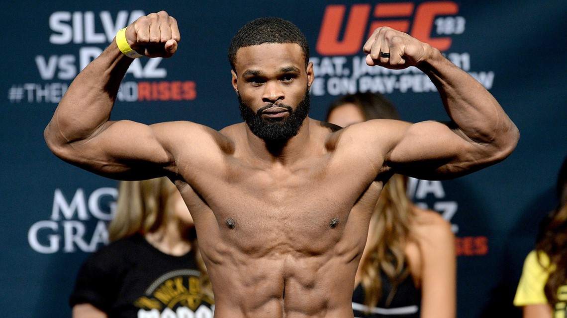 St. Louis native & UFC champ Woodley serving as mentor to teens | ksdk.com
